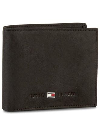 Tommy Hilfiger Geldb&ouml;rse Johnson Mini Cc Wallet AM0AM00663 Schwarz