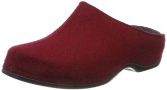 Berkemann Florina, Damen Pantoffeln, Rot (dunkelrot 258), 38 2/3 EU (5.5 Damen UK)