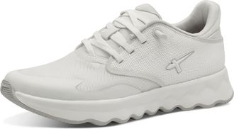 Tamaris Schn&uuml;rer Damen Vegan sportlich wei&szlig;,EU 40