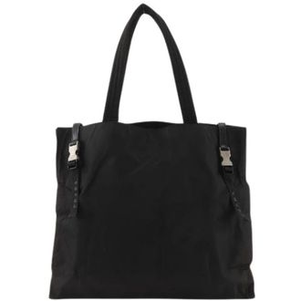Prada Pre-owned Nylon Tote Bag - - Pre-owned - Damen - Schwarzk - ONE SIZE