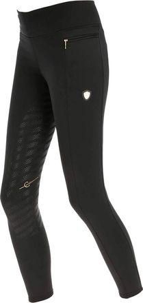 Covalliero Kerbl Reitleggings Coldana - Riding Tight, Anthrazit, 140/146
