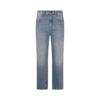 Brunello Cucinelli Damen, Jeans, Blau, SGr&ouml;&szlig;e