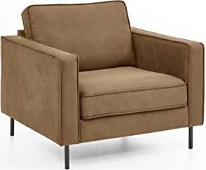 Atlantic Home Collection ATLANTIC home collection Sessel Weston, 95/87/81 cm, Braun, 1, 1 Sessel