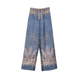 Zimmermann Valiant Track Pant - Femme - Pantalons - Multicolore - Taille: 36 FR