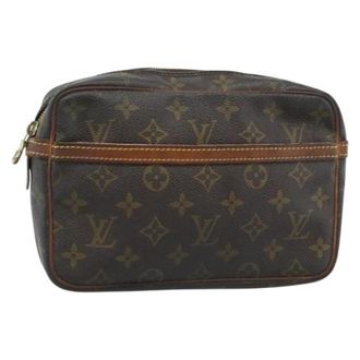 Louis Vuitton Pre-owned Monogram Canvas Clutch - - Pre-owned - Damen - Braun - ONE SIZE