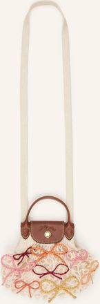 Longchamp Umh&auml;ngetasche Le Pliage Collection Xs weiss