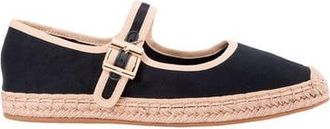 Tommy Hilfiger Espadrilles Mary Jane &agrave; boucles en serg&eacute; de coton
