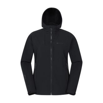 Mountain Warehouse Retreat Softshelljacke Packable f&uuml;r Damen (Schwarz)