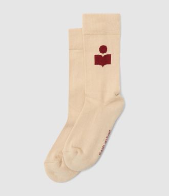 Isabel Marant Chaussettes Siloki Deep Beige