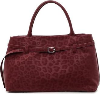 Generic Sac &agrave; main simple en cuir synth&eacute;tique avec imprim&eacute; l&eacute;opard pour femme, fille, sac &agrave; main &agrave; poign&eacute;e courte pour l&eacute;cole, le travail, le shopping, les vo