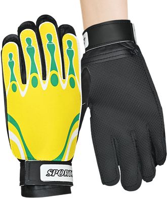 Generic Fu&szlig;ballhandschuhe, Torwarthandschuhe, Fu&szlig;ballwarthandschuhe Erwachsene, Fu&szlig;ballzubeh&ouml;r, Sto&szlig;d&auml;mpfung, f&uuml;r Jugendliche, M&auml;dchen, Jugendliche
