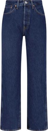 Re/Done Jean Droit - Bleu