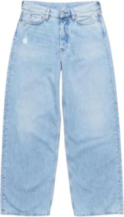 Acne Studios Femme, Jeans, Bleu, Taille: 36 FR Jean 1981 Coupe Ample