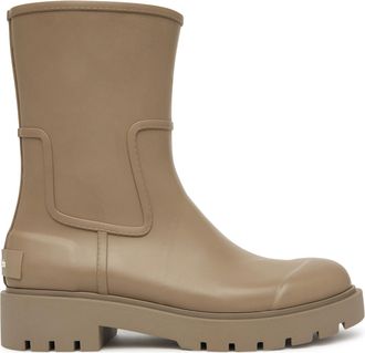 Calvin Klein Jeans Gummistiefel Calvin Klein Jeans Mid Rainboot Rubber YW0YW02004 Braun