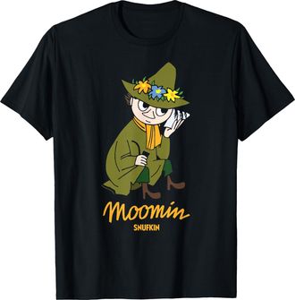 Moomin Mumin Snufkin sitzend T-Shirt