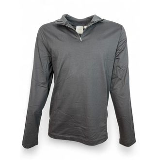 Calvin Klein Homme, Tops, Gris, Taille: 2XL Long Sleeve Hauts