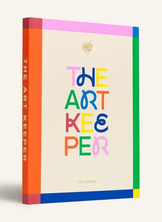 Printworks Printworks Buch Frame Book The Art Keeper beige
