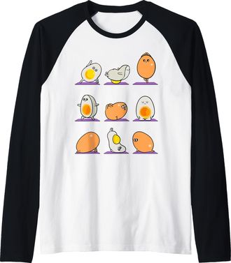 Huebucket Egg Yoga Raglan