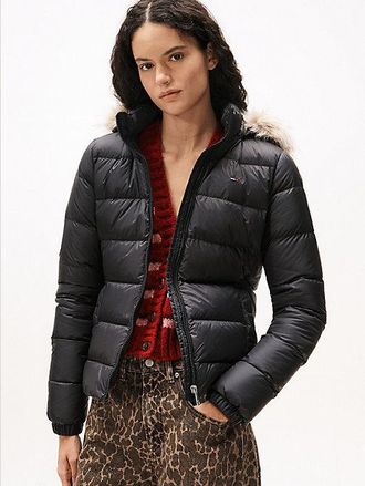 Tommy Hilfiger Doudoune brillante déperlante matelassée