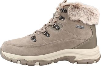 Skechers Trego - Snow Worries - Femme - Chaussures - Beige - Taille: 37 EU