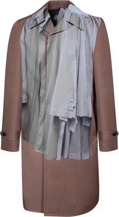 Comme Des Gar&ccedil;ons Homme, Manteaux, Brun, Taille: M Manteau mi-long avec revers