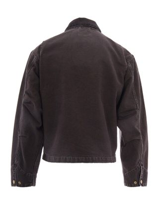Carhartt Work in Progress Mens Jacket Og Arcan Tobacco Destroy Wash Tobacco-Tobacco Tobacco/tobacco