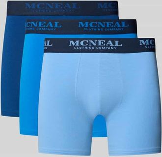 Mc Neal Trunks mit Label-Details im 3er-Pack