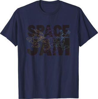 SPACE JAM Space Jam A New Legacy Logo Line T-Shirt