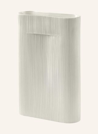 MUUTO Muuto Vase Ridge weiss