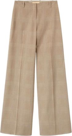 Ermanno Scervino Femme, Pantalons, Beige, Taille: 36 FR Wide Pantalons