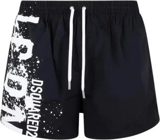 Dsquared2 Herren, Bademode, Schwarzk, 2XLGröße