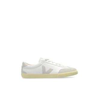Veja Grau/Wei&szlig;er Canvas-Sneaker mit Perforiertem Detail - - Shoes - Herren - Wei&szlig; - 41 EU