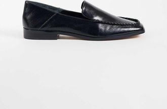 Dolce Vita Beny Loafer mit eckiger Zehenpartie aus schwarzem Leder
