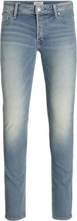 Jack & Jones Jean Jjiglenn Jjoriginal MF Tinted pour Homme, Bleu Denim, 29W x 32L