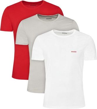 HUGO BOSS T-Shirt-Set T-Shirt Rn Triplet P 50532811 Bunt Regular Fit