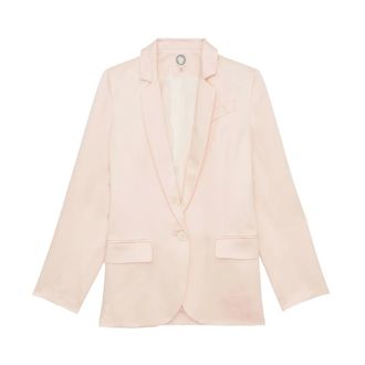 Ines De La Fressange Femme, Vestes, Rose, Taille: 42 FR Bruna jacket in viscose
