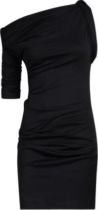 Jacquemus La mini robe Drapeado en coton et soie