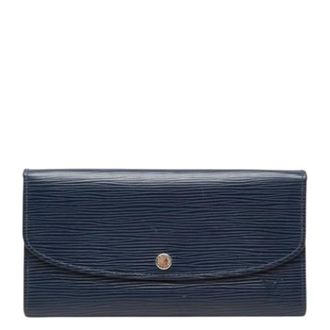 Louis Vuitton Pre-owned Long Wallet (bi-fold) - - Pre-owned - Damen - Blau - ONE SIZE