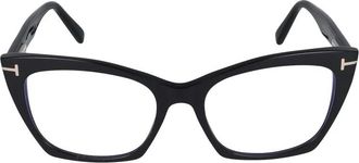 Tom Ford Stylische Brille Ft5709-B 001 - - Accessories - unisex - Schwarzk - 54 MM