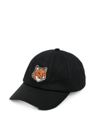 Maison Kitsun&eacute; Casquette de baseball t&ecirc;te de renard de Maison Kitsune