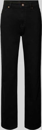 Boss Orange by Hugo Boss Regular Fit Straight Fit Jeans mit Label-Details