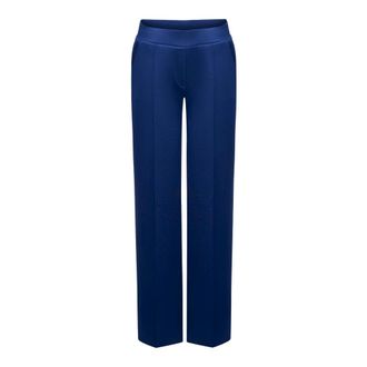 Riani Femme, Pantalons, Bleu, Taille: 40 FR Pantalon ample en scuba