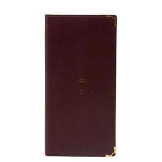 Cartier Pre-owned Must Long wallet (bi-fold) - Femme - Pre-owned - Rouge - Taille: ONE Size