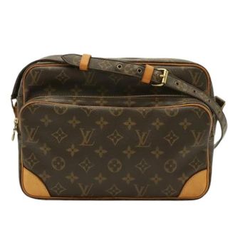 Louis Vuitton Pre-owned Sac bandouli&egrave;re vintage Monogram - Femme - Pre-owned - Brun - Taille: ONE Size