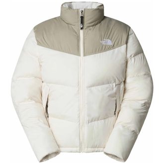 The North Face Saikuru Herren Jacke in Off-White mit Futter