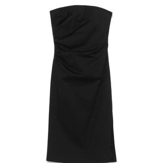 Max Mara Bustier-Kleid - - Dresses - Damen - Schwarzk - L