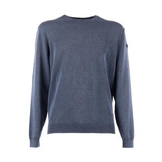 Roberto Ricci Design Rundhals-Pullover - - Knitwear - Herren - Blau - 2XL