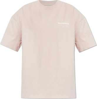 AllSaints Homme, Tops, Rose, Taille: 2XL Underground Oversized Crew Neck T-Shirt