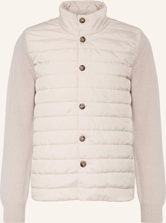 Maerz Maerz Muenchen Strickjacke Im Materialmix beige
