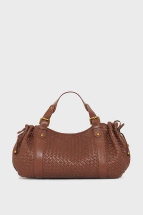 Gerard Darel Sac &agrave; main en cuir tress&eacute; - 24H